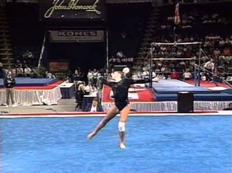 Dominique Moceanu Floor Routine