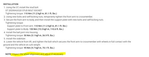 Right Control Arm Replacement I Replaced The Right Front Control