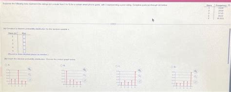 solved c compute and interpret the mean of the random
