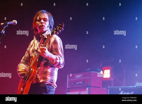 Gaz Coombes Of Supergrass Performs At The Xfm Winter Wonderland At The