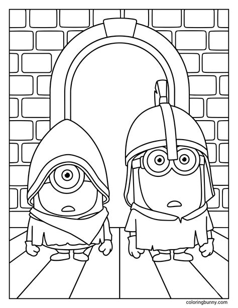 Minion Coloring Pages 40 Free Printable Pdfs