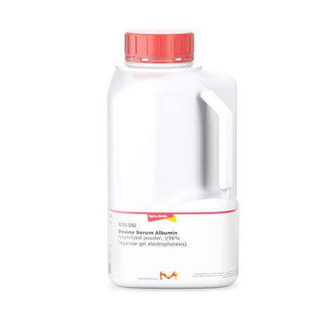 Sigma Aldrich A2153 Bovine Serum Albumin Lyophilized Powder 1 Kg