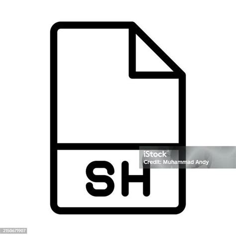 Sh 파일 형식 아이콘입니다 파일 및 문서 형식 디자인 아이콘 기호입니다 0명에 대한 스톡 벡터 아트 및 기타 이미지 0명  파일 형식 Mp3 플레이어 Istock
