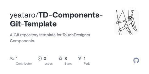 GitHub Yeataro TD Components Git Template A Git Repository Template For TouchDesigner Components