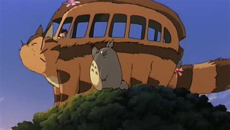 My Neighbor Totoro Cat Bus Scene