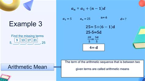 Arithmetic Sequence Demo Teachingpptxpdf