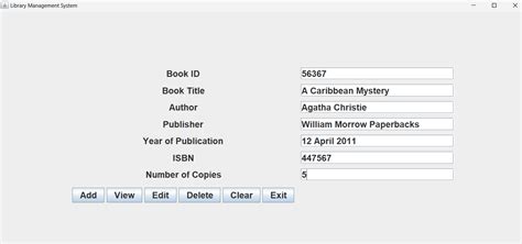 Github Anjalipathak03java Library Management System