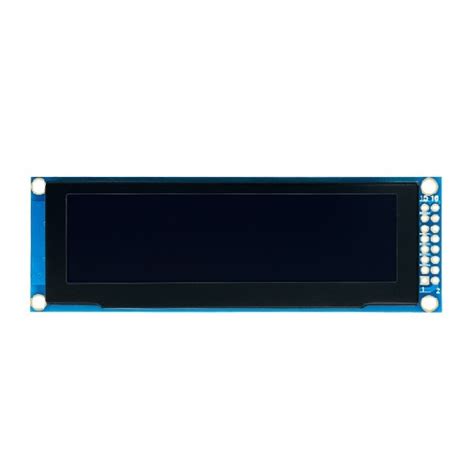 خرید ماژول نمایشگر OLED تک رنگ آبی 3 12 اینچ دارای ارتباط SPI Parallel و چیپ درایور SSD1322