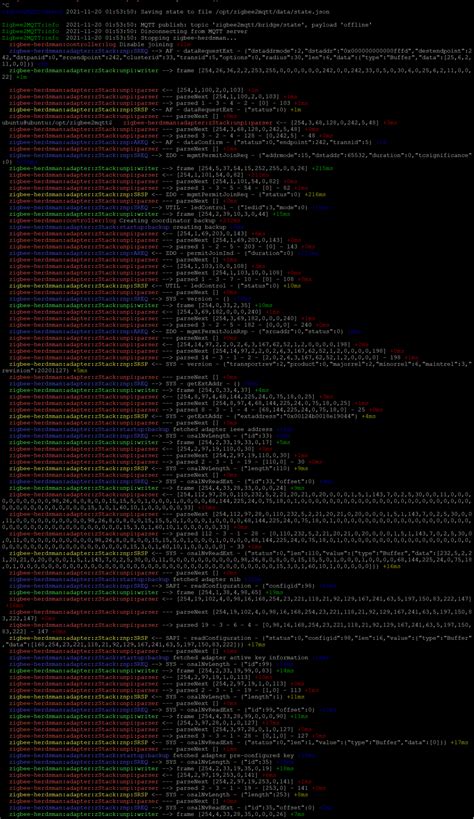 Starting Zigbee2mqtt Stops At Using Experimental New Availability
