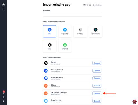 Connect Using Gitlab Self Managed Appflow