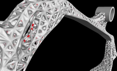 Large Topology Optimized Bracket With Latticing Implemented After Download Scientific Diagram