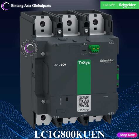 Jual Kontaktor 3p 800a Schneider Lc1g800kuen Original Kontaktor 3