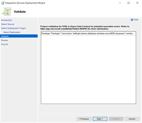 Run SSIS Packages In Azure Data Factory