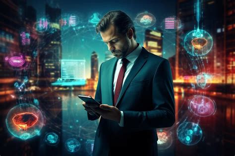 Premium Photo Digital World Connect With Human