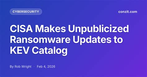 Cisa Makes Unpublicized Ransomware Updates To Kev Catalog