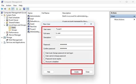 how to create local user account on windows 11 build windows