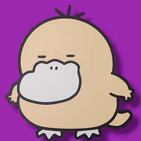 Silly Psyduck Decal Stickershock Atx