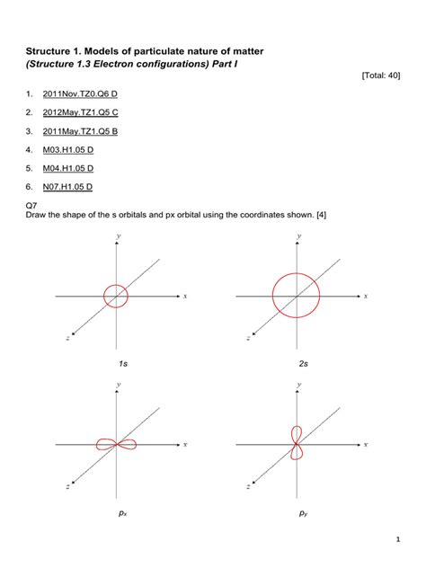 S1 3 3 1 3 5 Electron Configuration I Ms Final Pdf Electron Configuration Atomic Orbital