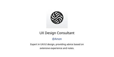 Ux Design Consultant Gpts Features And Functions Examples And Prompts Gpt Store