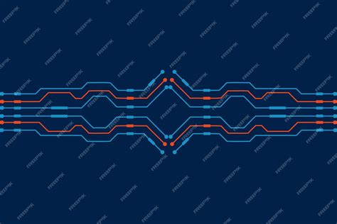 Premium Vector Abstract Technology Background Circuit Board Microchip Vector Illustration