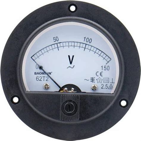 Single Baomain Analog Ac Voltmeter Voltage 220 V Input At ₹ 110