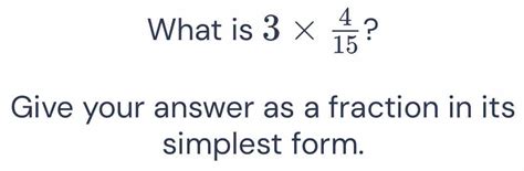 Solved What Is 3 415 Give Your Answer As A Fraction In Its