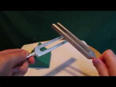 623 Tuning Fork Demo YouTube Tuning Fork Fork Demo