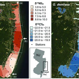 Interpolation maps based on Kriging in ArcGIS including δ N in C Download Scientific