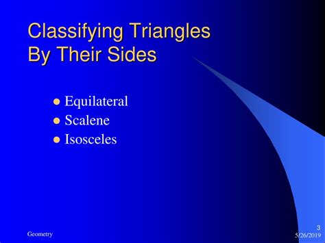 Classifying Triangles Ppt Download