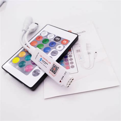 V W IR Remote WiFi APP Blue Tooth Mini RGB LED Strip Controller LED Controller And