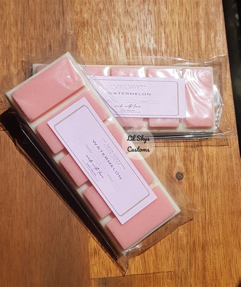 Wax Melt Bars Lilskyscustoms