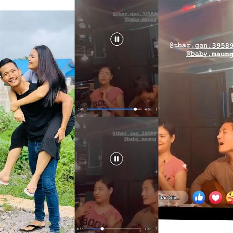 အိမ်အပေါ်ထပ်မှာ စုံတွဲသီချင်းတွေကို လိုက်ဖက်ညီစွာ သီဆိုနေတဲ့ ဘေဘီတို့ စုံတွဲလေးကို ဆေးထိုးစနောက