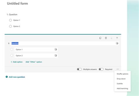 how to add multiple questions with text answers to one question