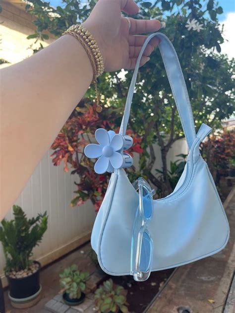 Aesthetic Blue Cute Bag Purses Girly Bags