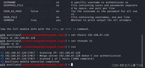 Mongodb未授权访问漏洞mongodb未授权访问漏洞【原理扫描】 Csdn博客
