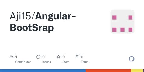 github aji15 angular bootsrap