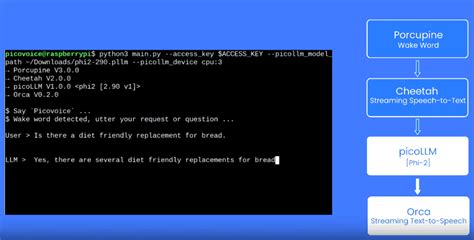 On Device LLM Powered Voice Assistant In Python Picovoice