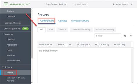 Vmware Horizon Connection Server 7 11 Installation And Configuration