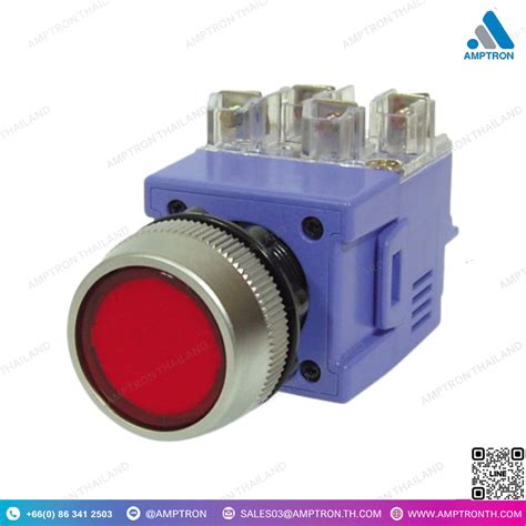 Illuminated Push Button Switch A Type Amptron Instrument Thailand