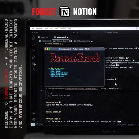 romanzecret python devproject privacyfirst opensource encryption