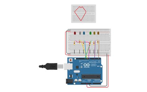 Circuit Design Pisca Pisca Tinkercad