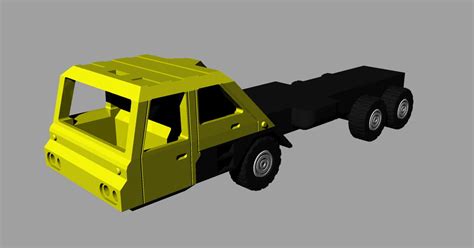 Tarra Trucks Low Cabin By Krtektm Download Free Stl Model