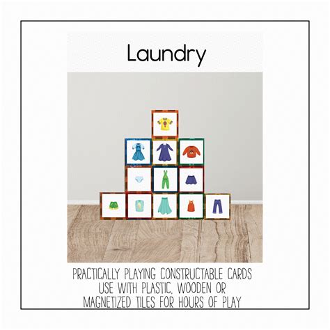 Laundry Constructable Card Pack Practically Playing