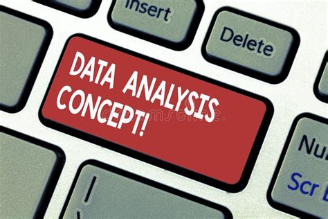 Word Writing Text Data Analysis Concept Business Concept For
