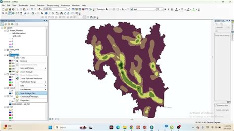 Drainage Density Or Stream Density Map Using Arcgis Youtube