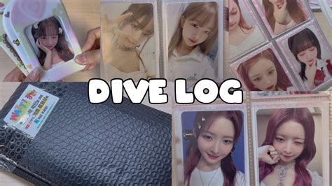 다이브로그 아이브 포카깡 반택깡 택배깡 분철 포카홀더 바인더 대지 포카 파우치 Youtube