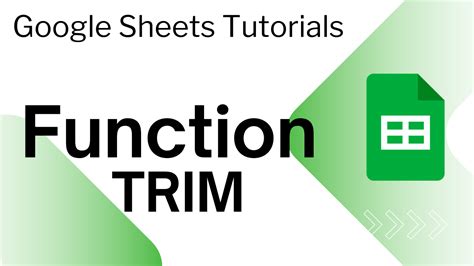 Rumus Fungsi Trim Tutorial
