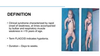 Acute Flaccid Paralysis Ppt By Undergraduate Pptx
