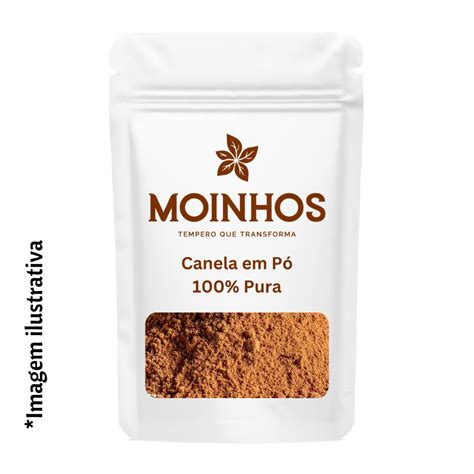 Canela Em Pó Importada 1 Kg 100 Pura Natural Sem Açúcar E Sem
