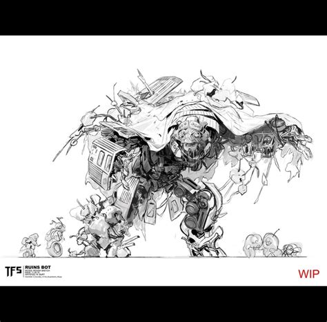Transformers The Last Knight Concept Art Canopy Drift Mohawk And More Transformers News